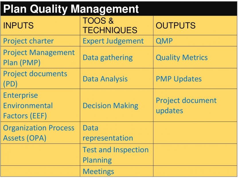 Project Quality and Management Processes - TechConsults